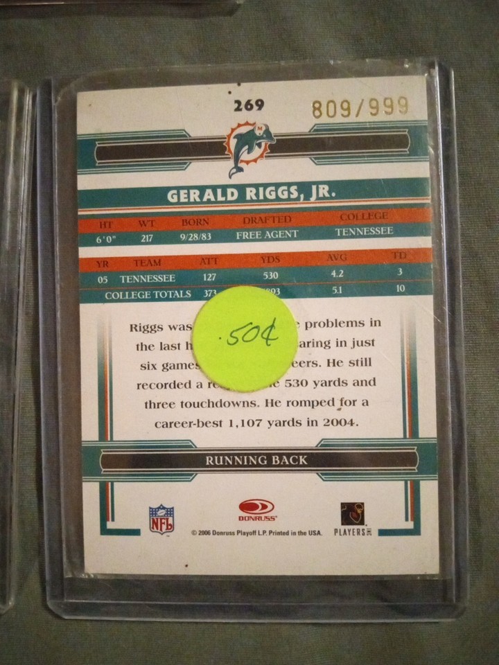 2006-16 NFL Rookie Autograph & Jersey Patch Card Mixed Lot (5) | eBay