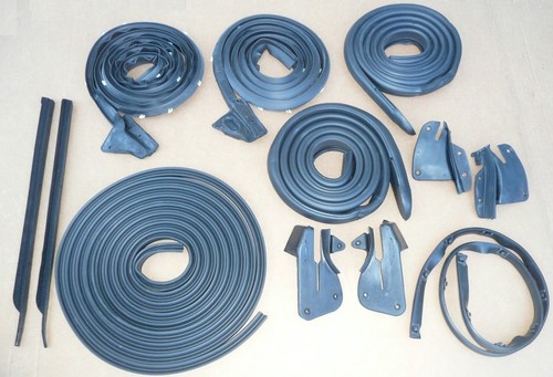 1970 Cuda Challenger Door Trunk Lid Roof Cowl Weatherstrip Seal Kit ...