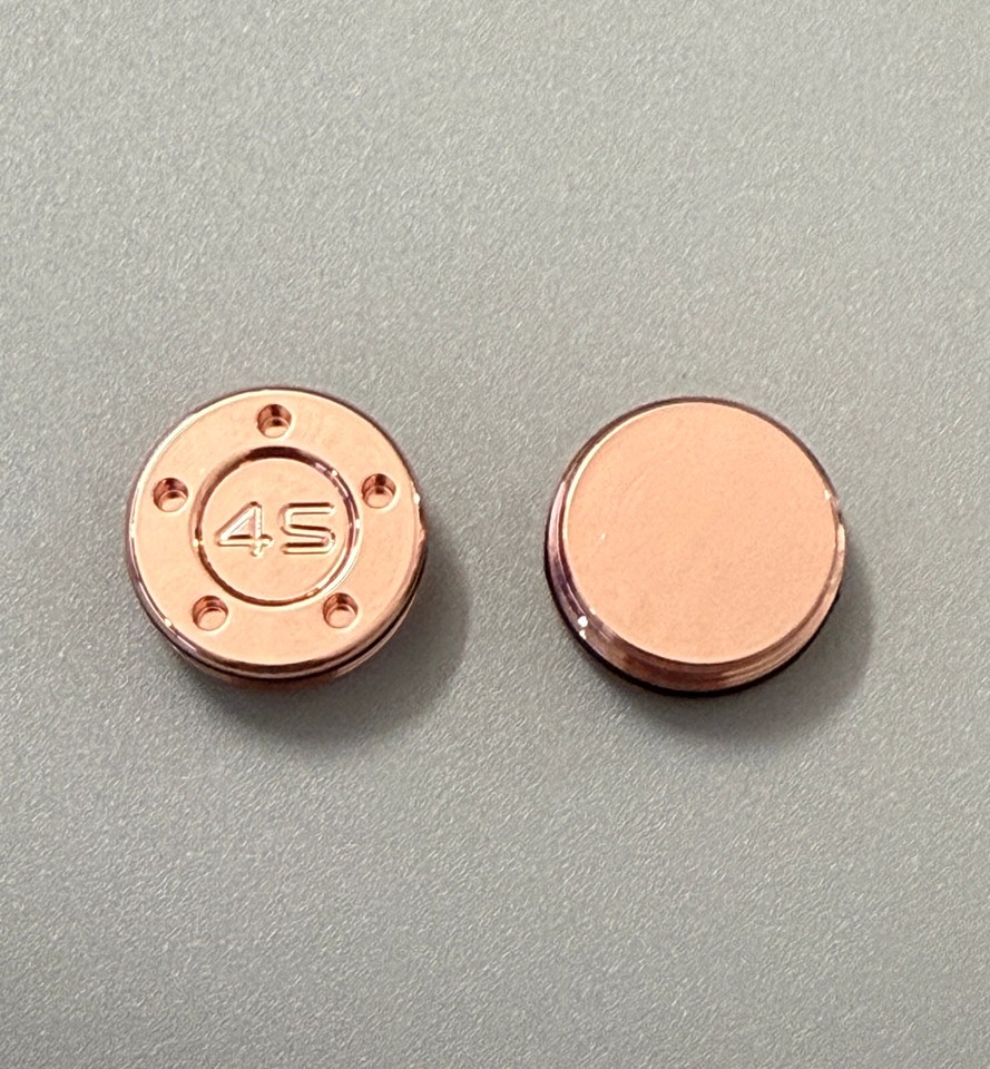 1 Pair 5, 10, 15, 20, 25, 30, 35, 40 or 45g Copper Weights Fit Scotty ...