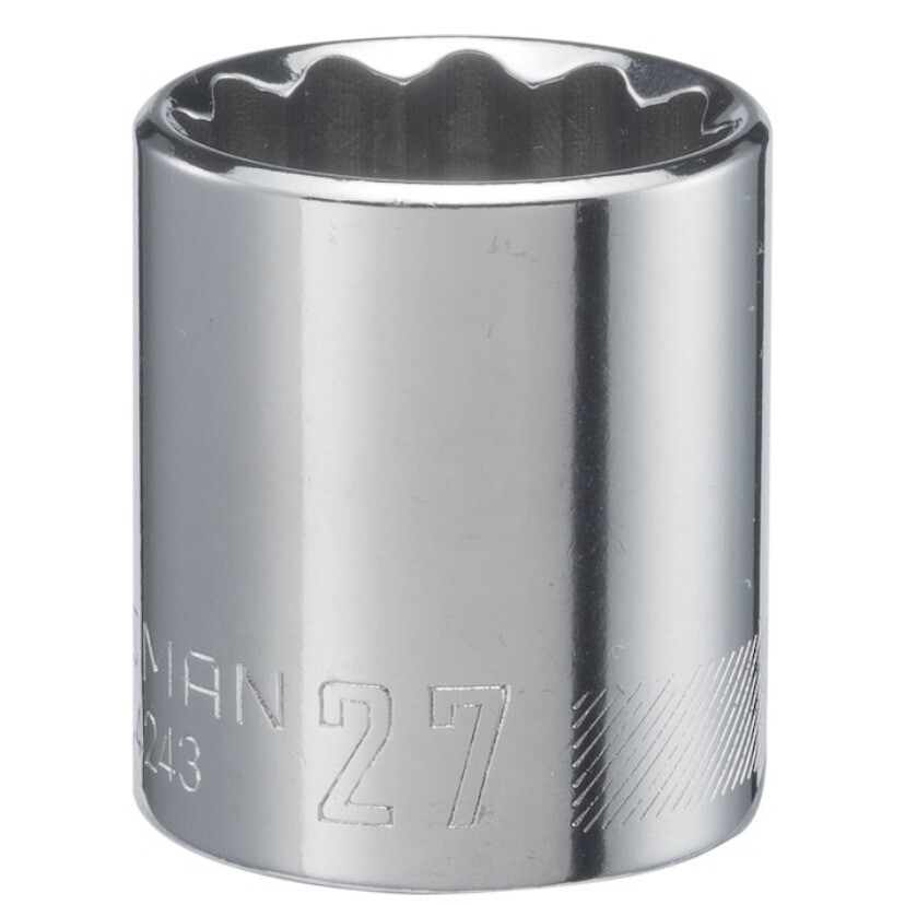 New Craftsman CMMT Socket 1/2 Inch Drive 12 Point MM METRIC PICK SIZE ...