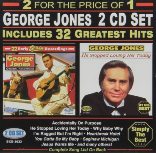 George Jones - 32 Greatest Hits [New CD] 12676363327| eBay
