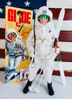 VINTAGE 1964 HASBRO GI JOE*SKI PATROL+MOUNTAIN TROOPS*NEAR MINT+DISPLAY ...