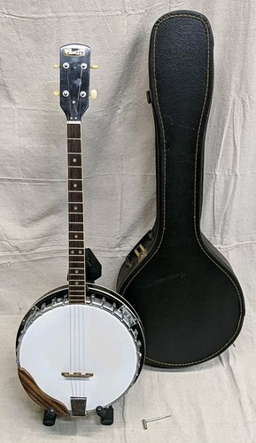 Cameo Japan 4-String Banjo Instrument Vintage 1970s With Hard Case ...