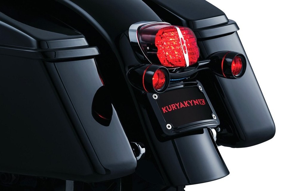For Harley-Davidson Road King 00-18 Turn Signal Deep Dish Bezels Bullet ...