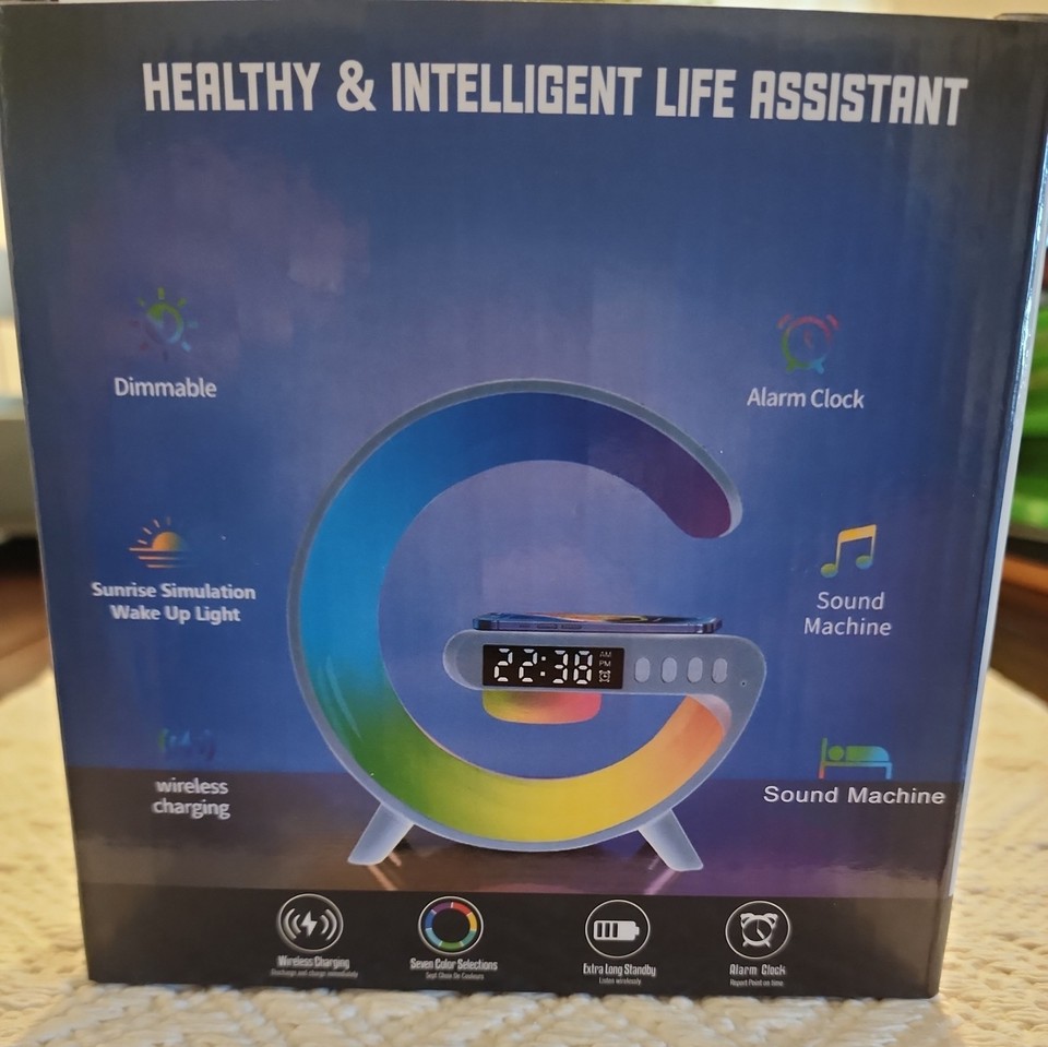 G-Shape Wireless Speaker Charging Dock/Sound Machine. New!! | eBay
