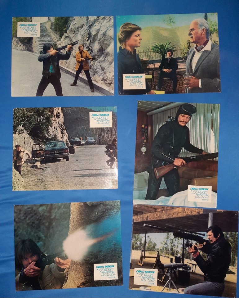 Kalter Hauch 20 Aushangfotos AHF Charles Bronson Jan Michael Vincent ...