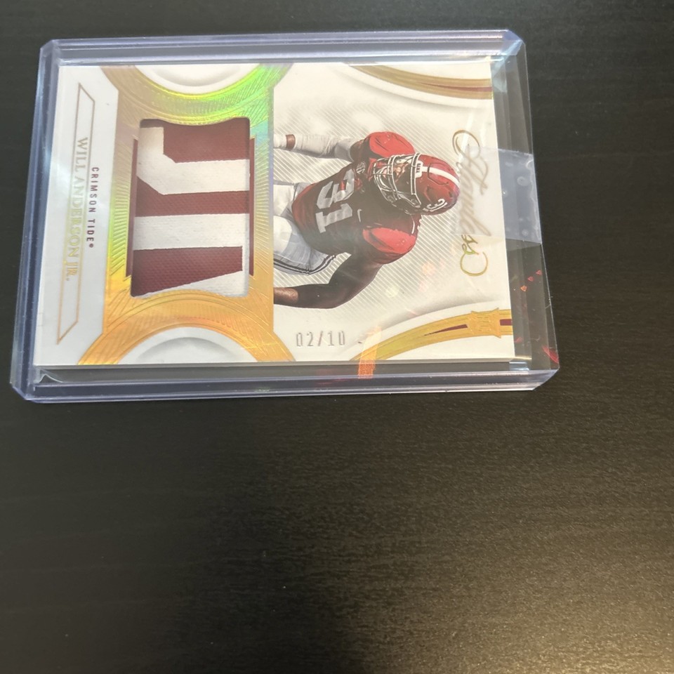 2023 Panini Flawless Will Anderson Jr Rookie Patch /10 🔥 Patch | eBay