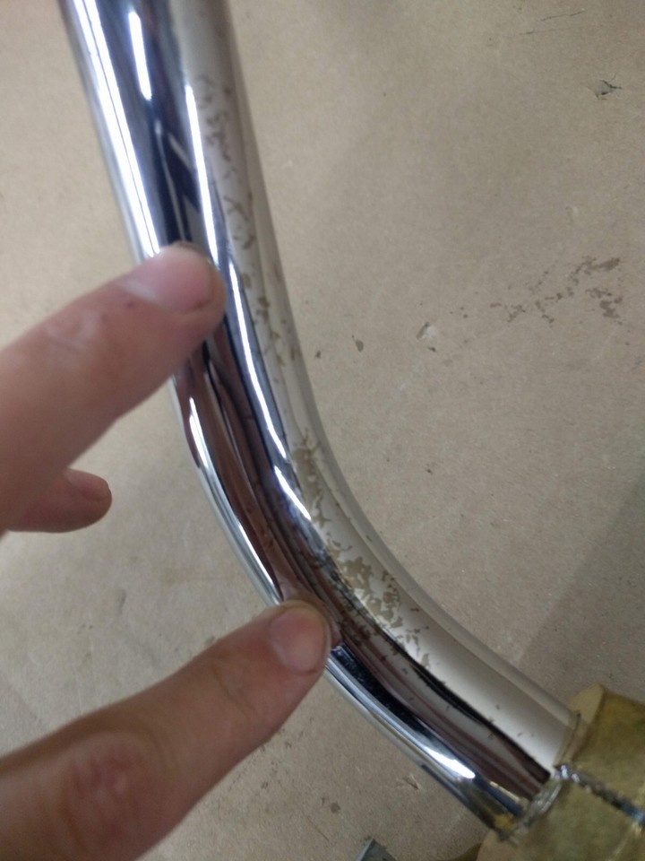 Flanders Style Brass Riser Handlebar For Harley-Davidson Springer | eBay