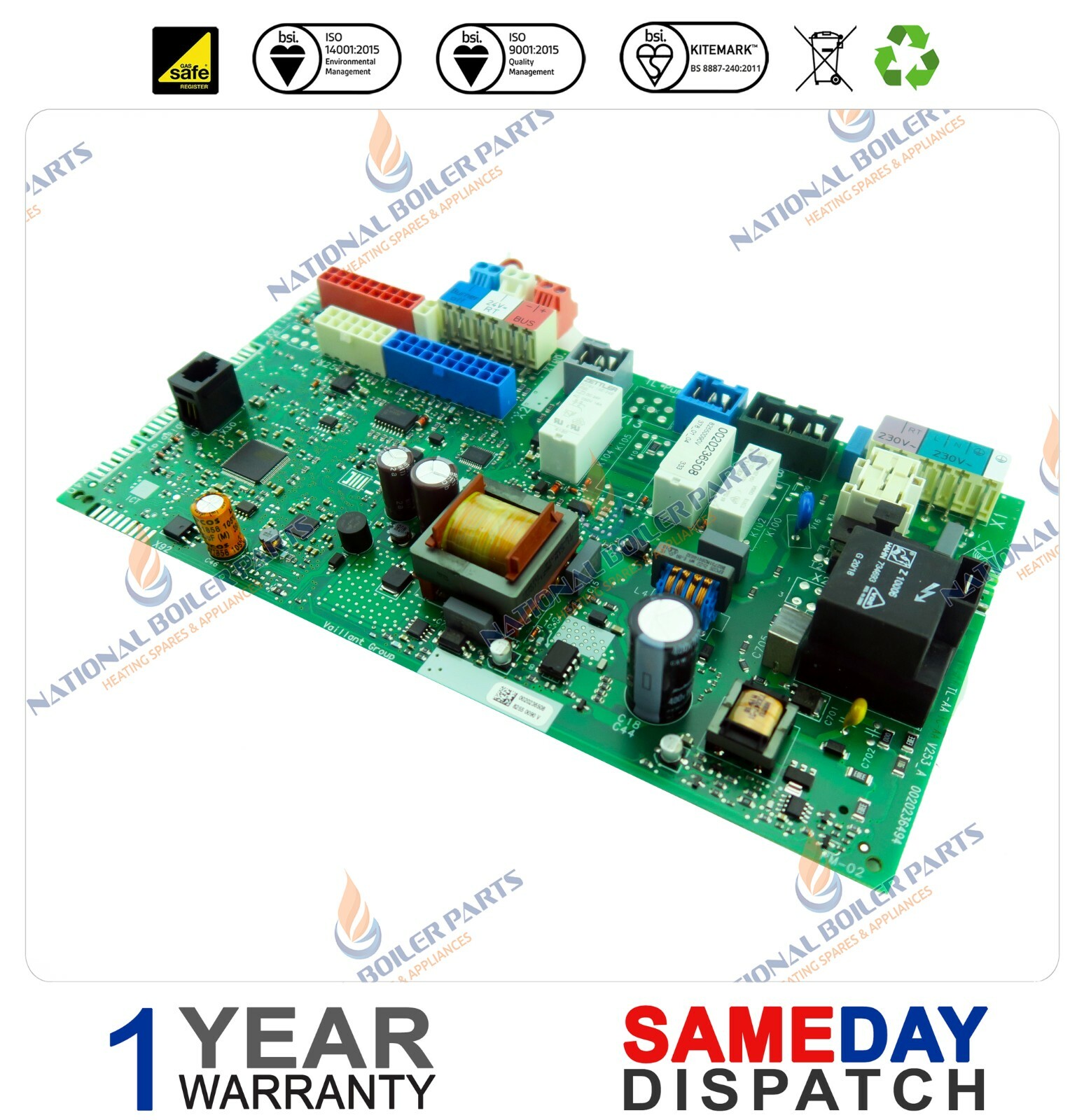 VAILLANT ECOTEC PRO 24 28 (2012 MODEL) CIRCUIT BOARD PCB 0010028086 ...
