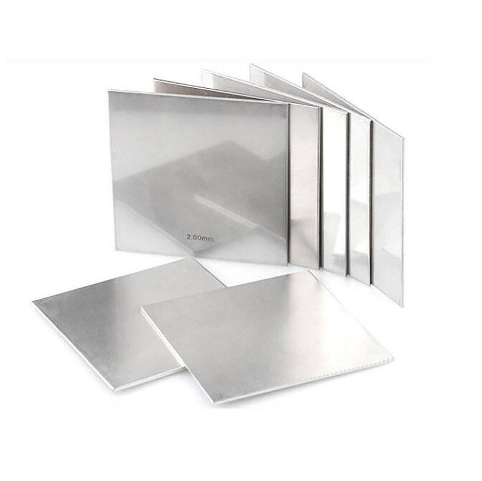 301 Stainless Steel Sheet Plate Metal Flat / Square Panel Board 0.01mm ...