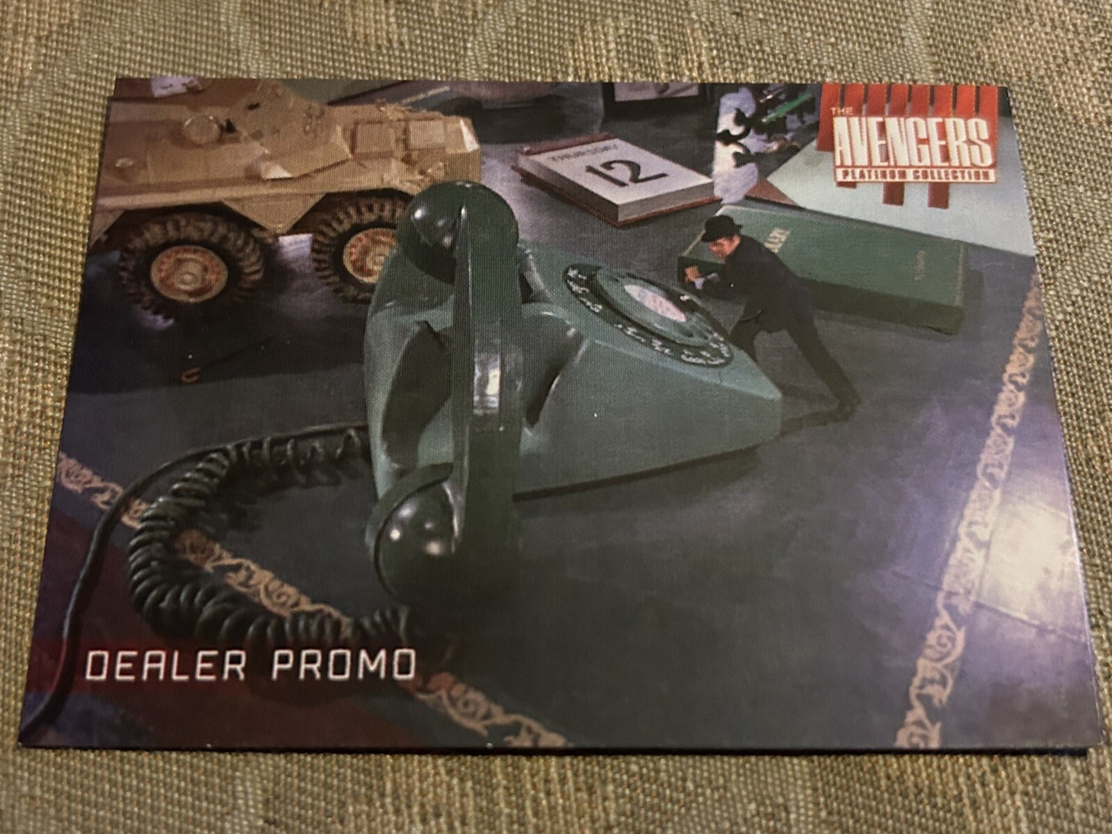 THE AVENGERS PLATINUM COLLECTION 7 EXCLUSIVE DEALER PROMO CARD TM1 ...