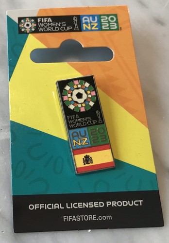 FIFA Women's World Cup AU NZ 2023 Spain Flag Pin FIFA Official Product ...