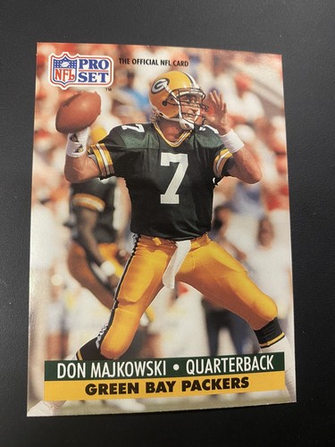 1991 Pro Set Football Card #156 Don Majkowski | eBay