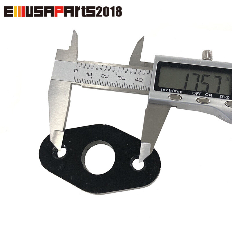 New Oxygen Sensor Install Kit Black Mild Steel Flange& M6 x 1.25 Studs ...