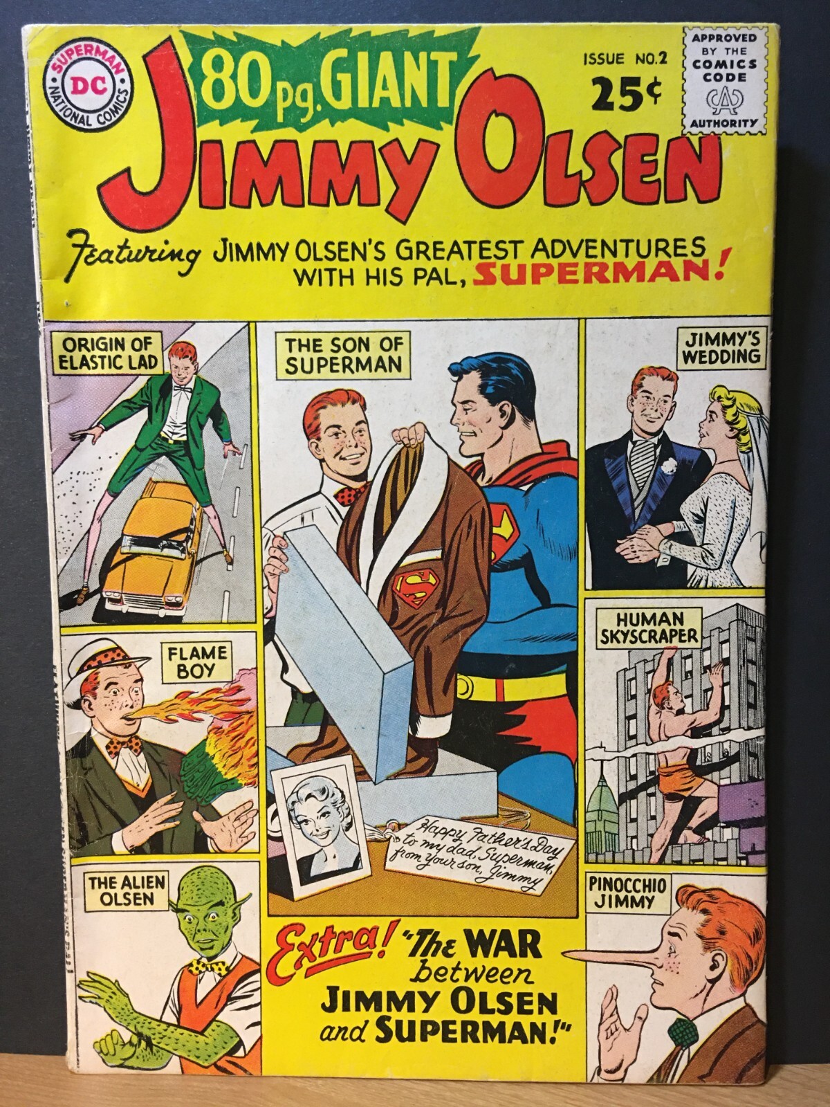 80 Page Giant #2 VG Jimmy Olsens's Greatest Adventures Silver Age Comic ...