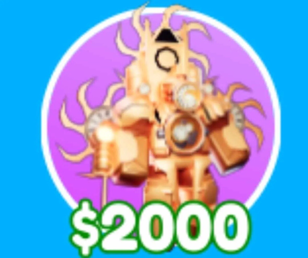 Titan Clock Man ~ Toilet Tower Defense ~ TTD Units ~ TTD ~ Roblox | eBay