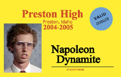 Napoleon Dynamite Flyer