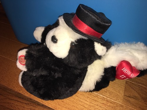 Dan Dee Skunk “How Sweet It Is” Song Plays Plush Stuffed Animal 10 ...
