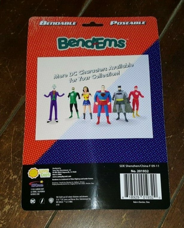 DC Comics Bend-Ems SUPERMAN 5.5" Bendable Figure! Item #201932 | eBay