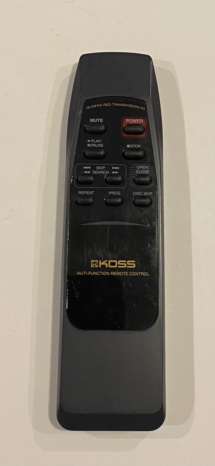 OEM Koss Infra Red Function Remote Control HH957 Fully Tested Rthh957 ...