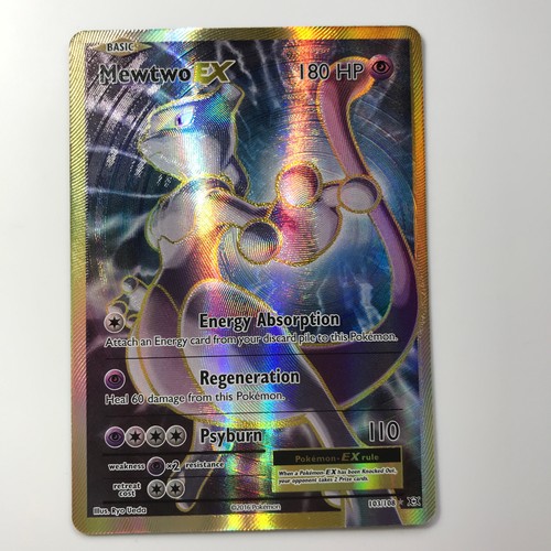 Mewtwo EX 103/108 Full Art - XY Evolutions Pokemon Card NM/M | eBay
