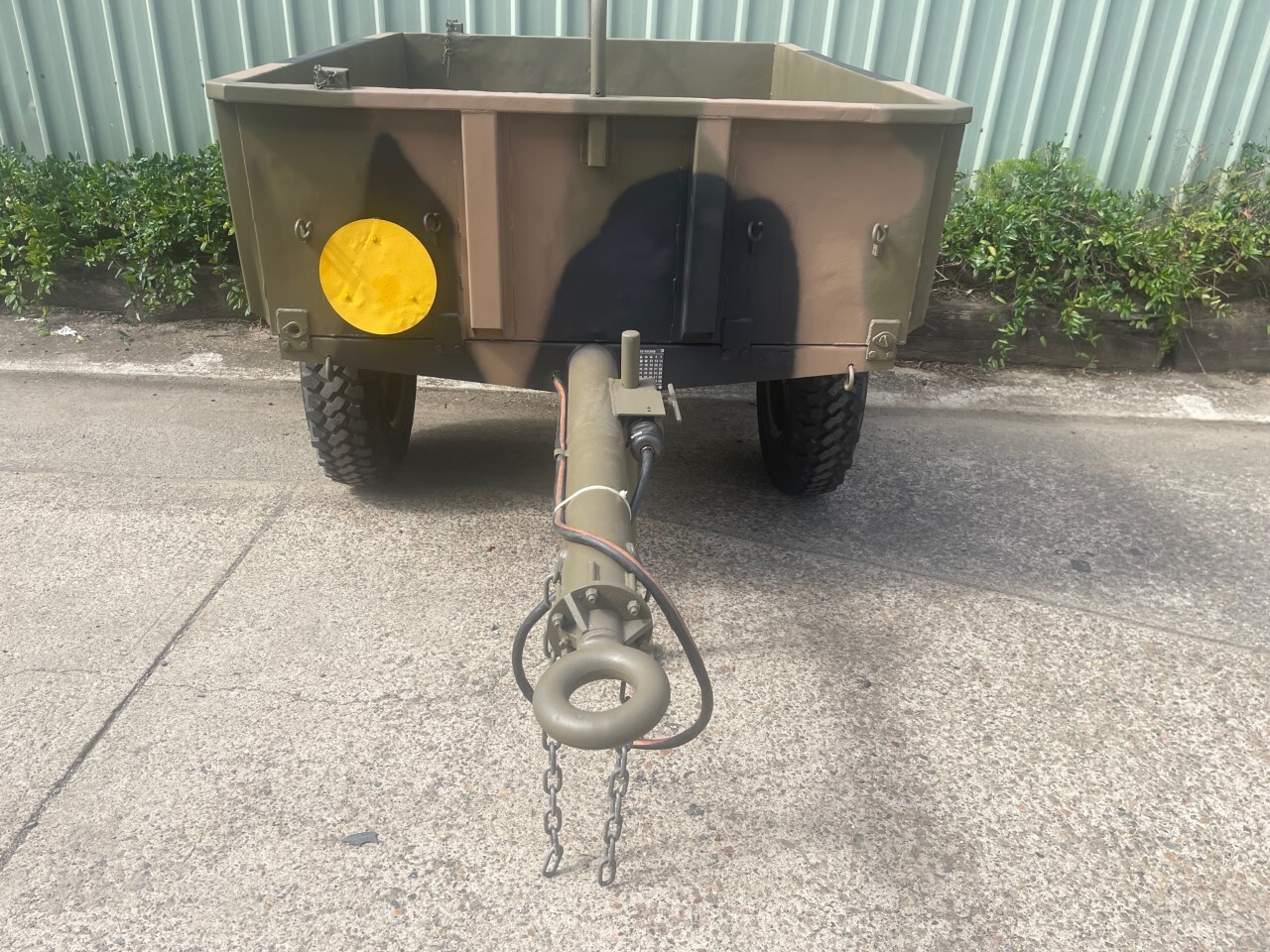 Trailer No5 Ex Army - Australian Military - Landrover Perentie 110 Car ...