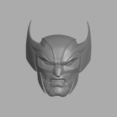 Wolverine Marvel Rivals custom head for Marvel Legends & other action ...
