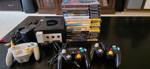 nintendo gamecube bundle-Wavebird, Zelda windwaker, Zelda twilight ...