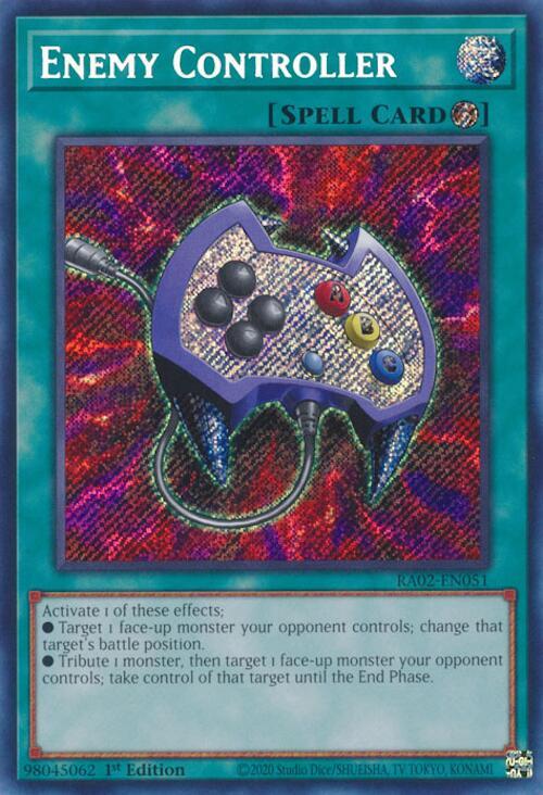 Enemy Controller (Secret Rare) RA02-EN051 25th Anniversary Rarity ...