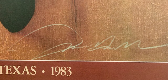 FRANK HOWELL Poster "Father's Message"- HAND SIGNED | eBay