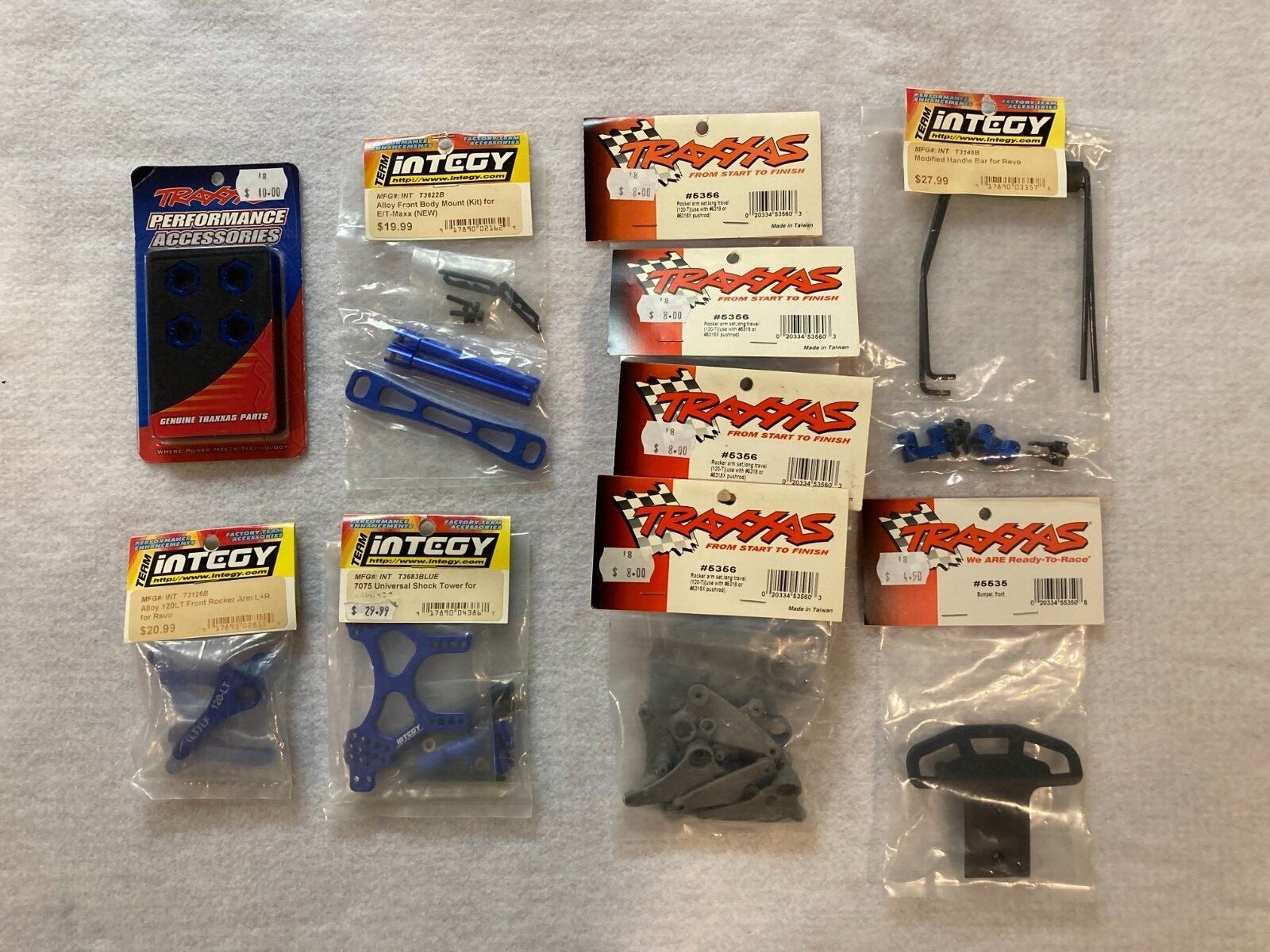 Traxxas RC Parts, 1/2 priced 5356,5535, and Integy Aluminum parts for ...
