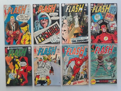 Flash Comics 189, 193, 194, 196, 197, 199, 200, 202 DC | eBay