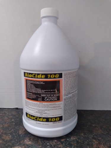 Biocide 100 Multi-Purpose Disinfectant Spray 1 Gal Anti-Mold Anti-virus ...