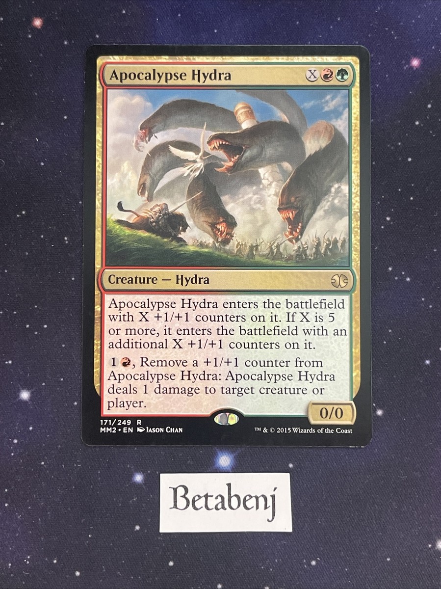 Apocalypse Hydra Amazon.com: Magic The Gathering Apocalypse Hydra