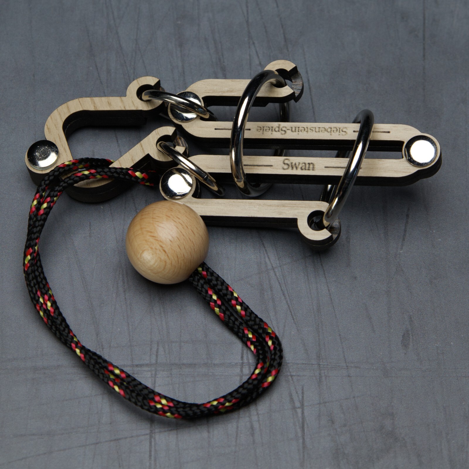 Swan - Ring and Rope Puzzle - Level 6 - Siebenstein Spiele | eBay