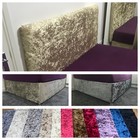 Luxury Crushed Velvet Elasticated Divan Bed Base Cover Wrap OR ...