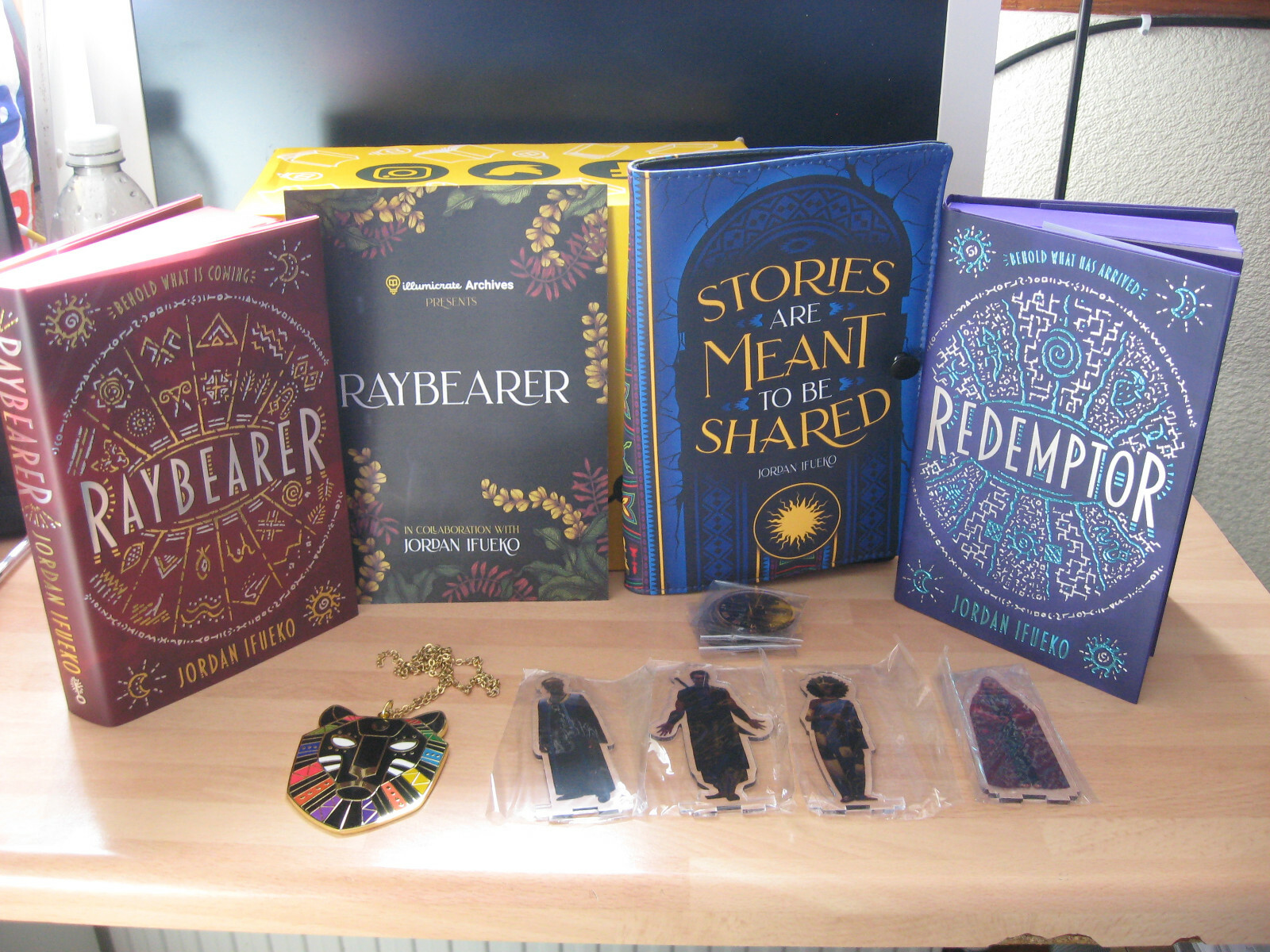 Jordan Ifueko Raybearer & Redemptor 1st/1st Illumicrate full box ...