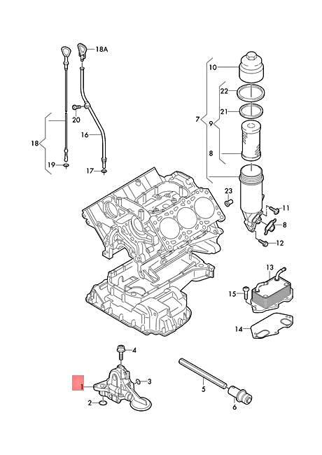 Genuine AUDI A4 Avant S4 quattro Cabrio A6 allroad S6 A6L Oil Pump ...