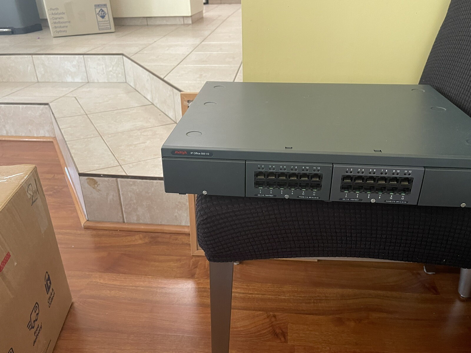 AVAYA IP 500 V2 Phone System w/ 1 x 1416 Handset and 7 x 1608 Handsets ...