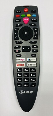 New Freesat UHD-4X Smart 4K Ultra HD Digital TV Original Remote Control ...