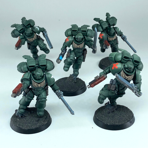 Jump Pack Intercessors - Dark Angels - Painted - Warhammer 40K GW C2996 ...