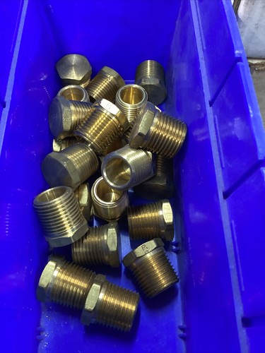 25 Parker Interstate Brass 1/2” Npt Pipe Plugs | eBay
