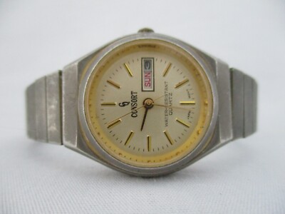 Consort Women's Silver Toned Stretch Band Analog Watch | eBay