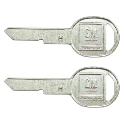 69 73 77 81 91 92 93 94 GM Chevy Olds Pontiac Late Style H Code Two Key ...