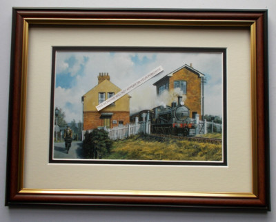 RAILWAY PRINT BY MALCOLM ROOT FRAMED (C) | eBay