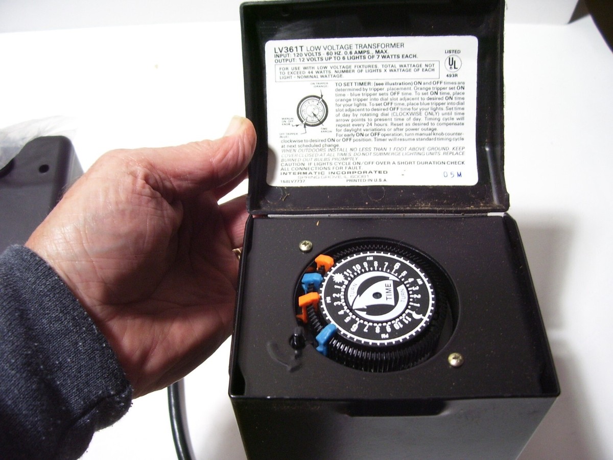 Malibu Intermatic Low Voltage Landscape Lighting Transformer Lv361t ...