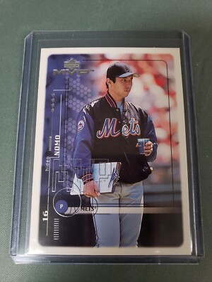 1999 Upper Deck Baseball MVP 135 Hideo Nomo New York Mets Excellent ...