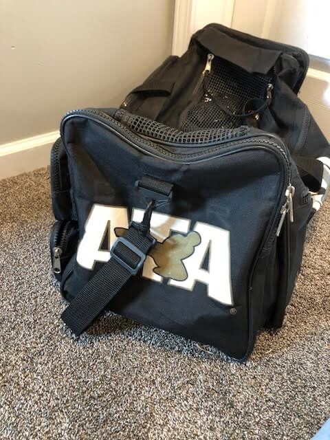 ATA Taekwondo Martial Arts Karate Sparring Gear Equipment Duffle Bag ...