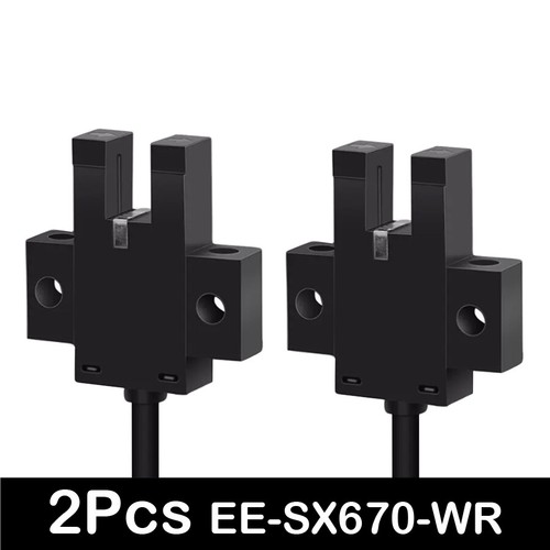2Pcs U-shaped Slot Type Photoelectric Inductive Limit Switch EE-SX670 ...