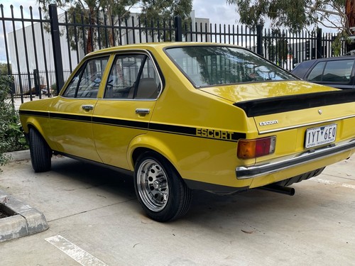 mk2 ford escort 1979 sedan Kent Crossflow 1600 auto, vic reg nice old ...